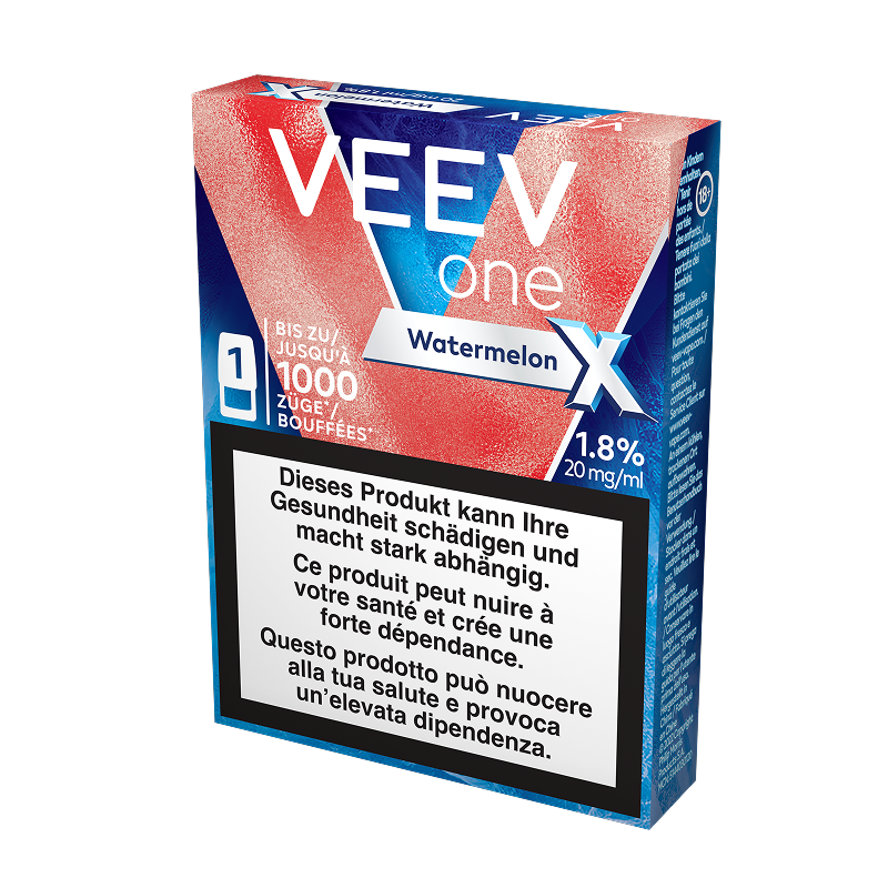 VEEV ONE Extra Watermelon Vape Pods Kaufen | VEEV Schweiz | VEEV Schweiz