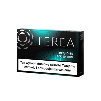 Wkłady tytoniowe TEREA Turquoise Black Edition | VEEV Polska
