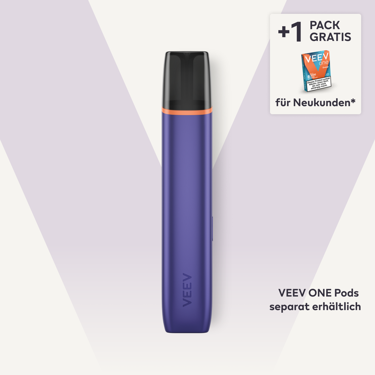VEEV ONE Device - Electric Purple | E-Zigarette | VEEV DE