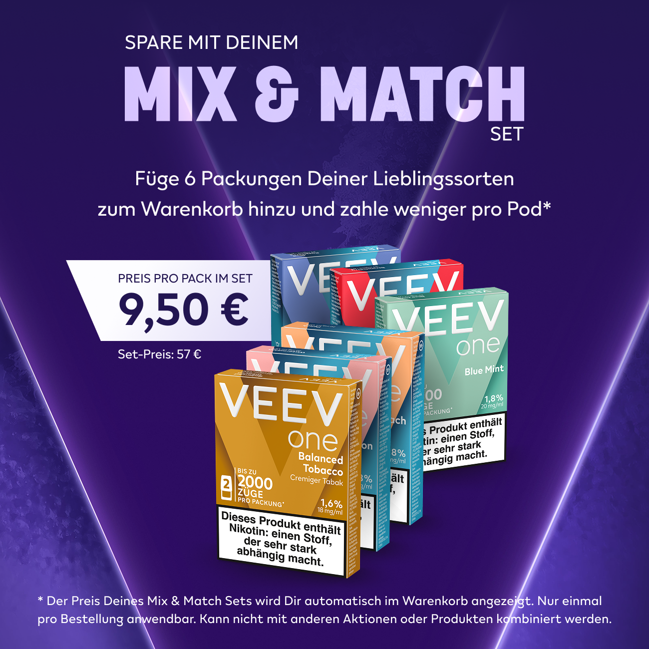 VEEV ONE Pods - Balanced Tobacco | VEEV DE